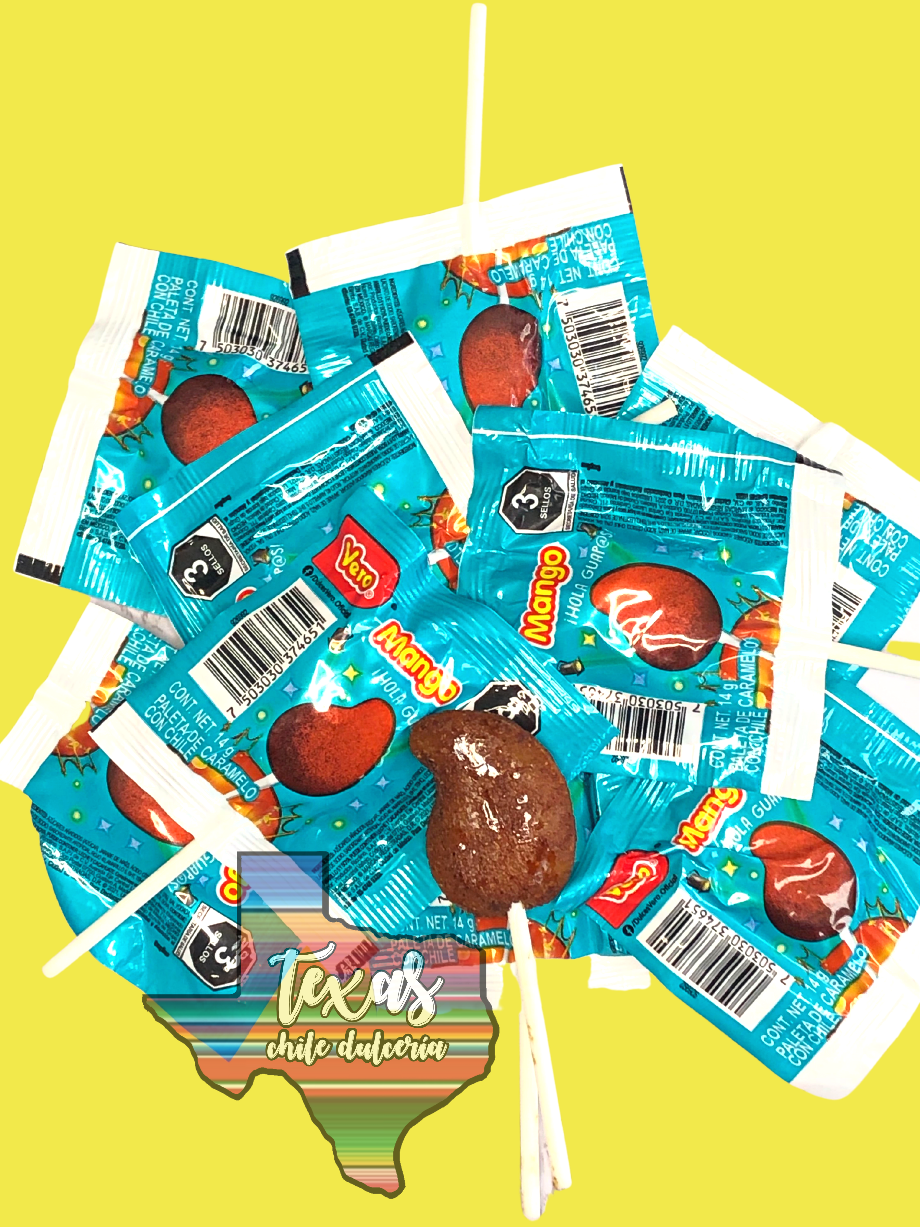 Mango Lollipop – Texas Chile Dulceria